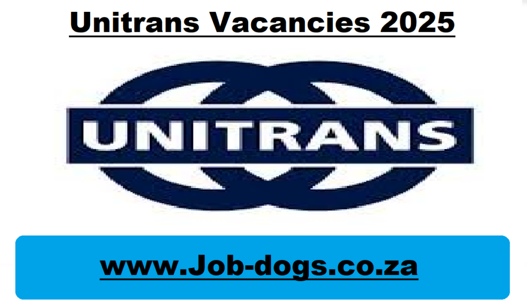 South Africa Vacancies 2025 - JOBDOGS CO ZA