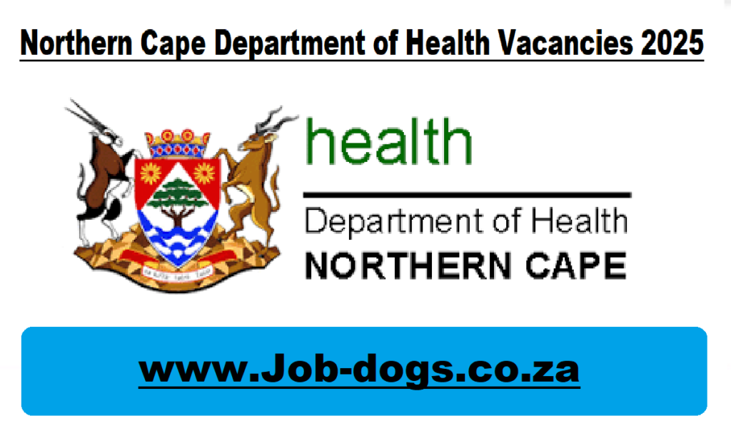 Northern Cape Department of Health Vacancies 2025 for March X10 Posts ...