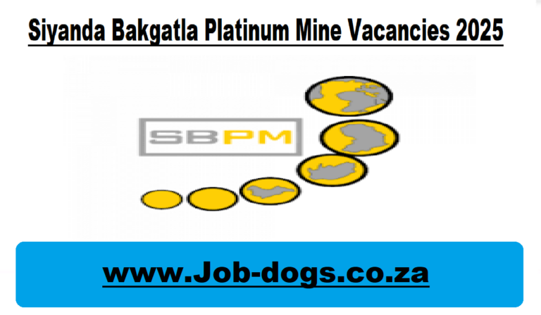 Siyanda Bakgatla Platinum Mine Vacancies Vacancies 2025 for April X2 ...